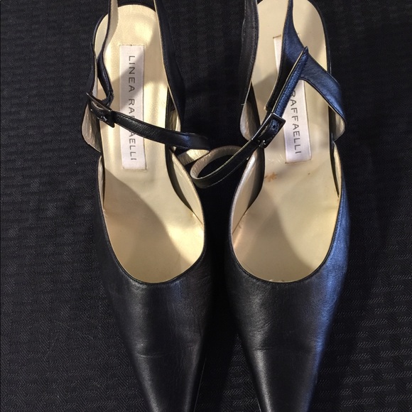 linea raffaelli | Shoes | Linea Raffaelli Black Heels38 | Poshmark